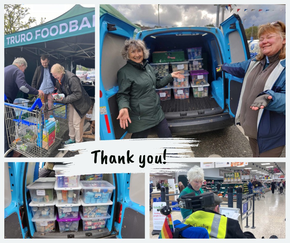 Tesco Truro Spring Collection – Update | Truro Foodbank